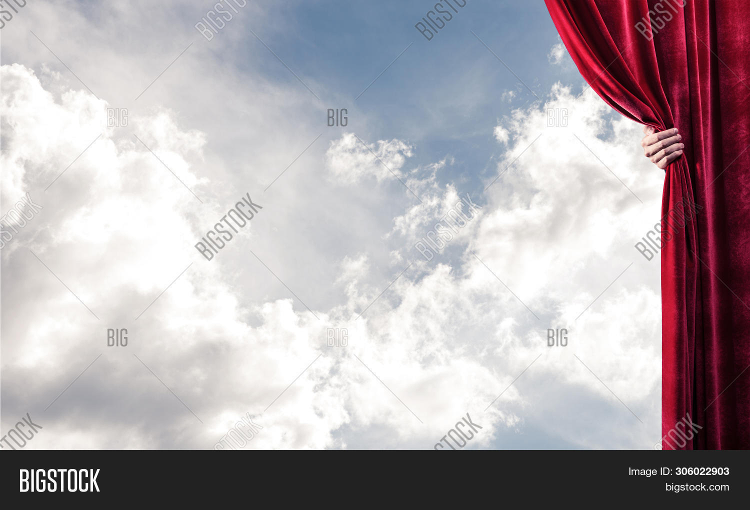 Human Hand Opens Red Image & Photo (Free Trial) | Bigstock