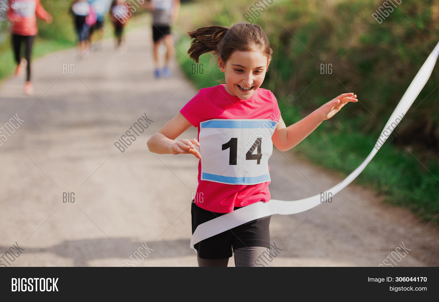 Small Girl Runner Image & Photo (Free Trial) | Bigstock