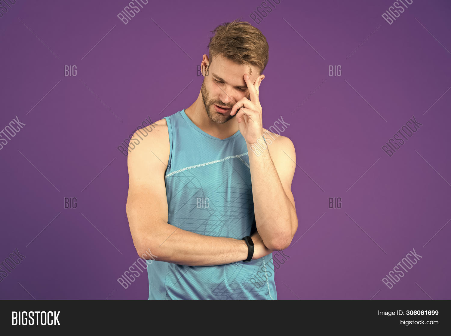 What On His Mind. Man Image & Photo (Free Trial) | Bigstock