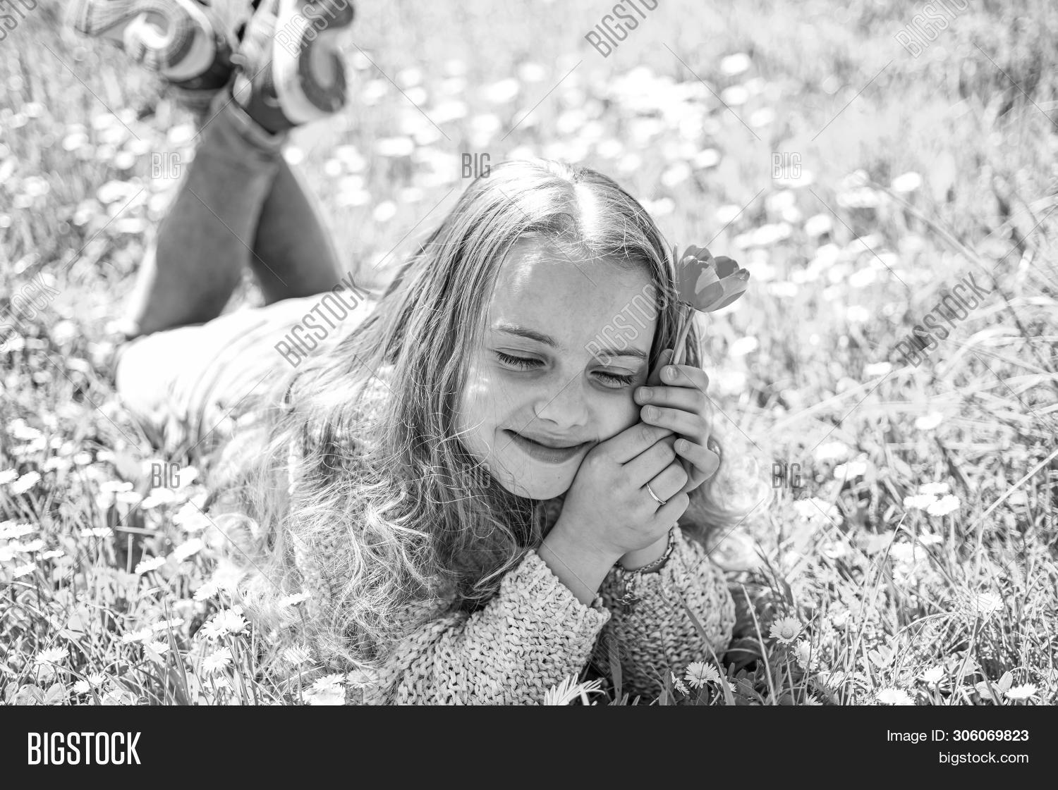 Girl On Dreamy Face Image & Photo (Free Trial) | Bigstock