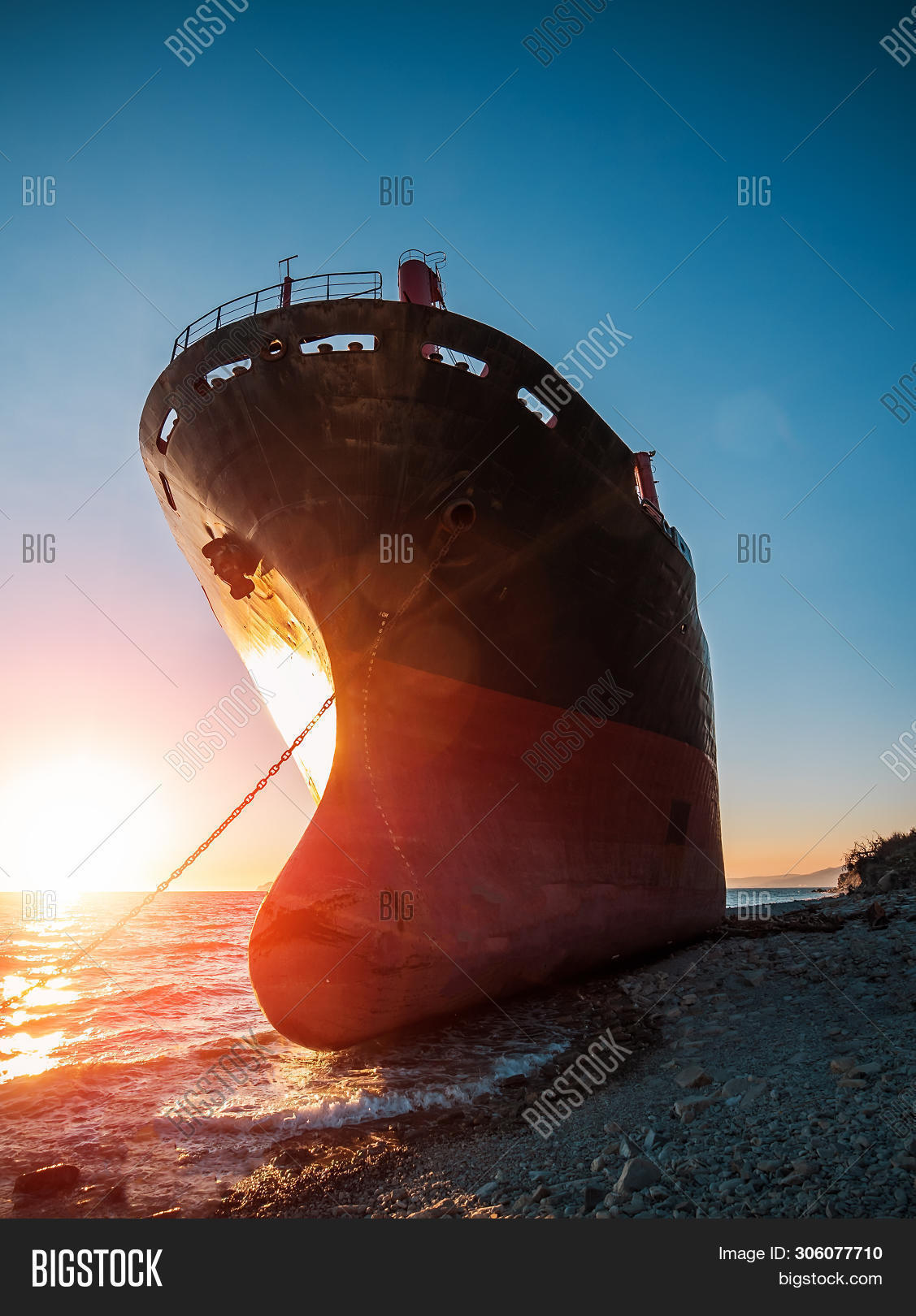 Large Iron Cargo Ship Image & Photo (Free Trial) | Bigstock