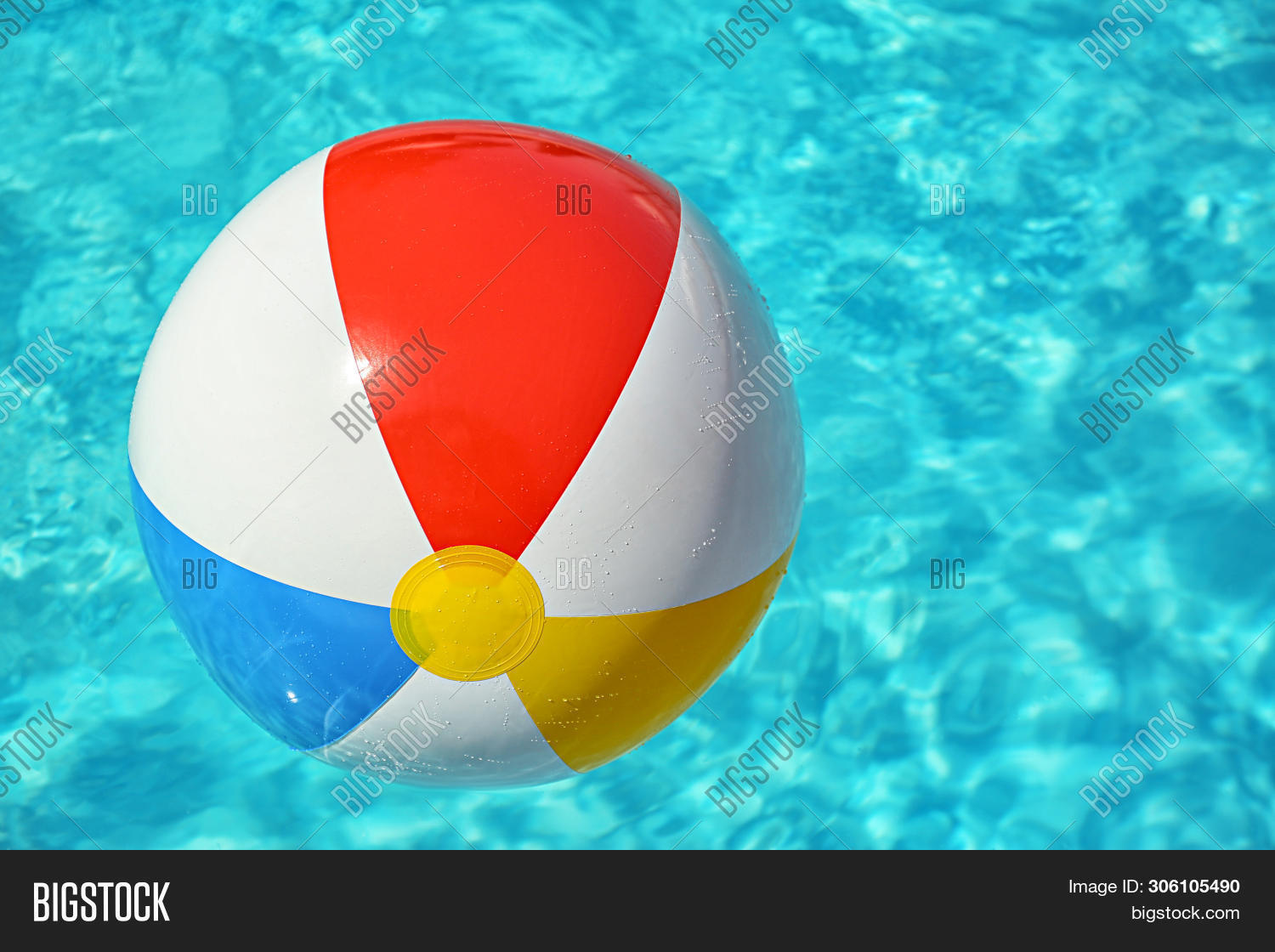 Colorful Beach Ball Image & Photo (Free Trial) | Bigstock