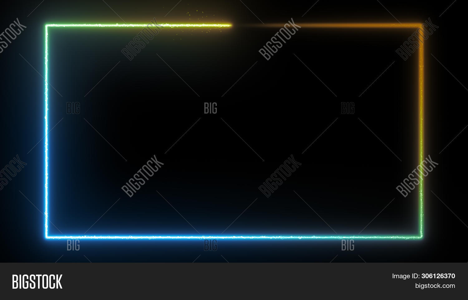 Neon Glowing Frame Image & Photo (Free Trial) | Bigstock