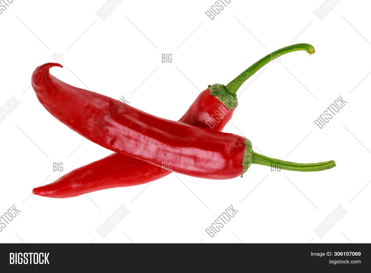 Two Red Hot Chilli Image & Photo (Free Trial) | Bigstock