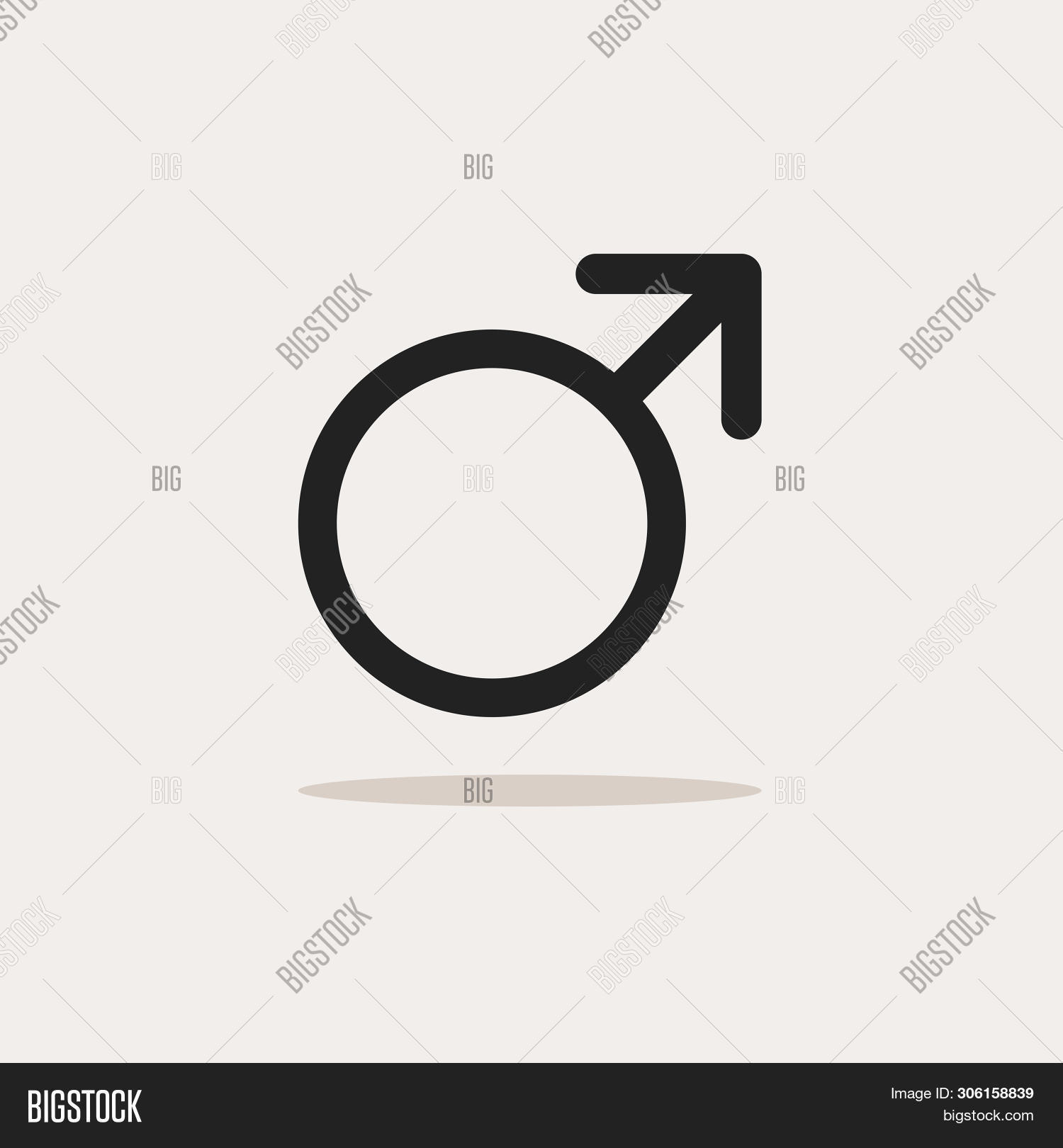 Male Symbol Shade On Vector & Photo (Free Trial) | Bigstock