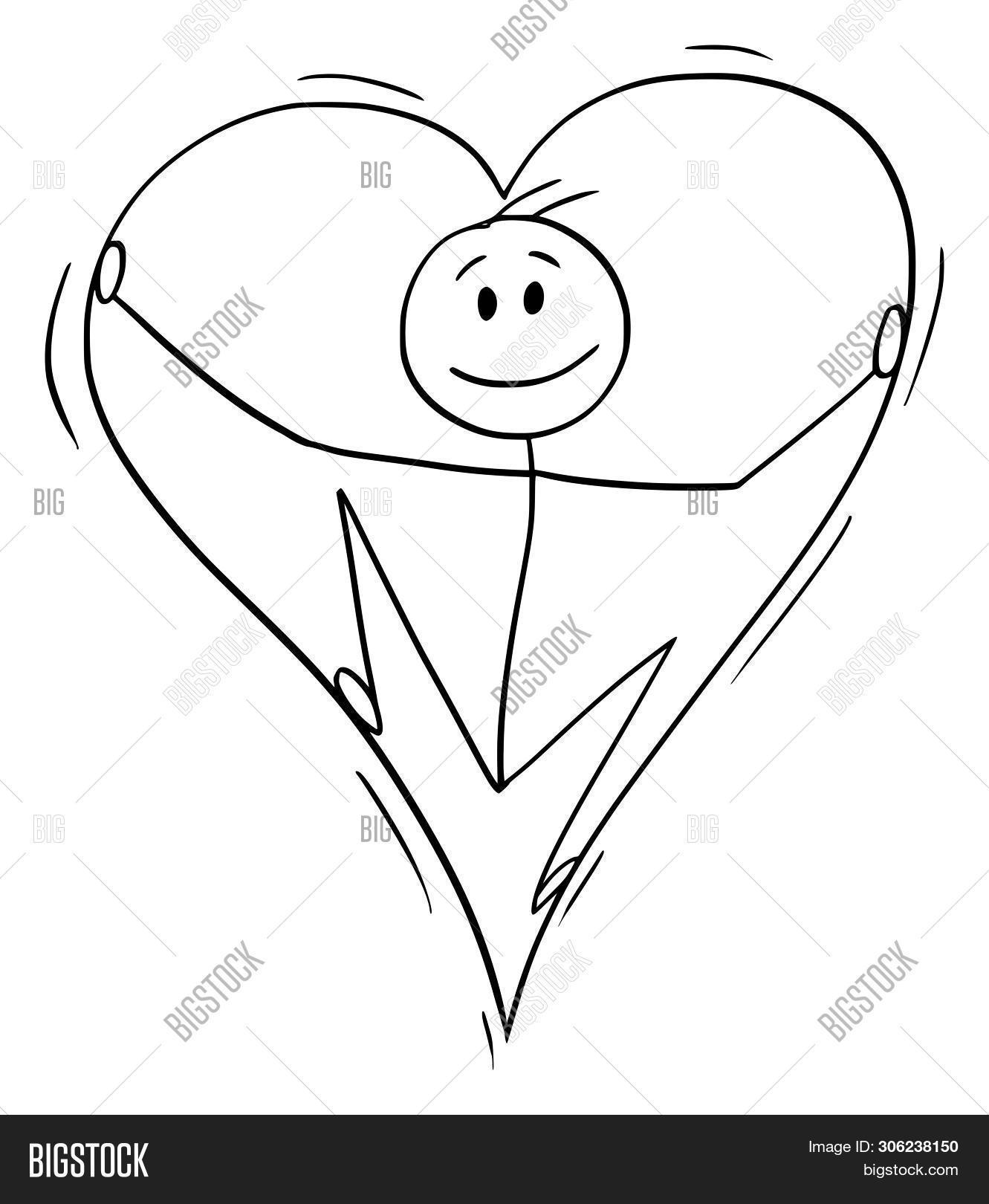 Cartoon Stick Figure Image & Photo (Free Trial) | Bigstock