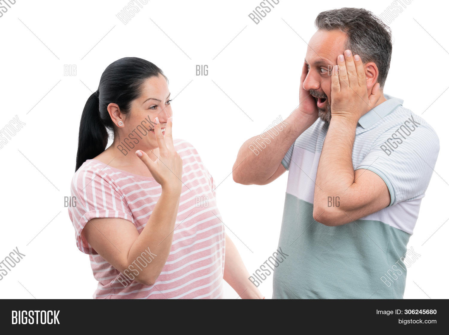 Shocked Man Touching Image & Photo (Free Trial) | Bigstock