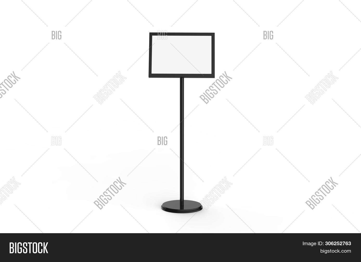 A3 Poster Stand Floor Image & Photo (Free Trial) | Bigstock