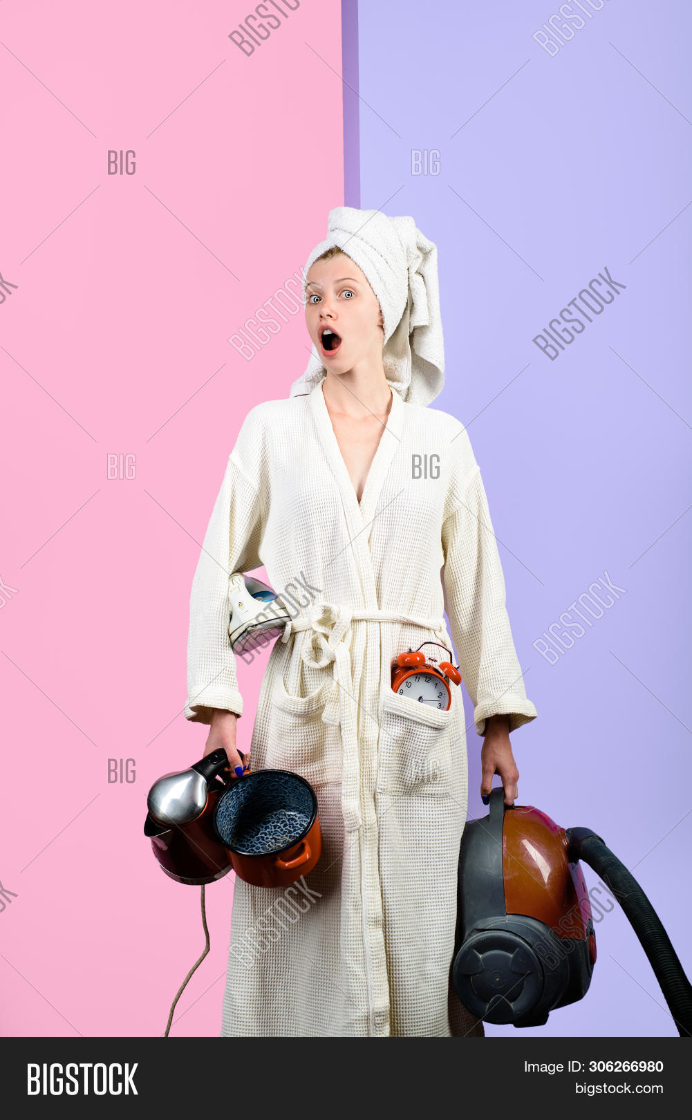 Multitasking Woman. Image & Photo (Free Trial) | Bigstock