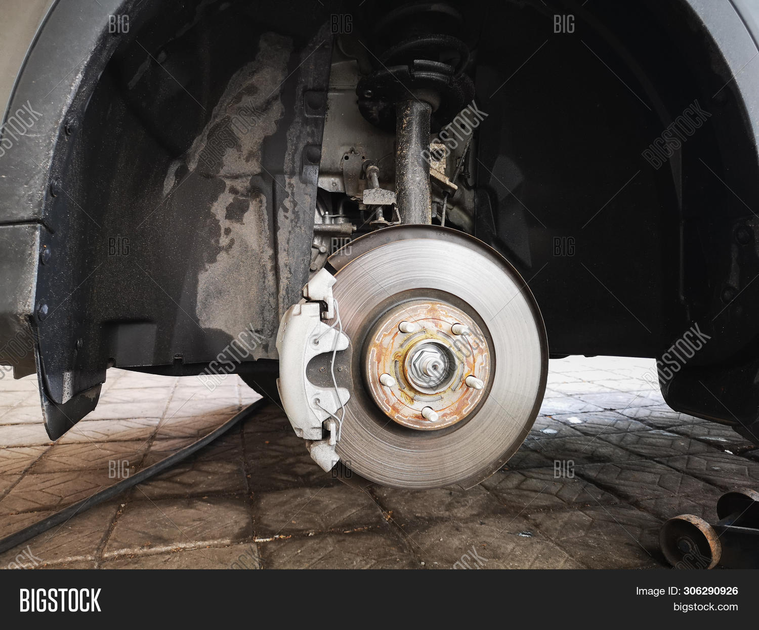 Disc Brake On Car Image & Photo (Free Trial) | Bigstock