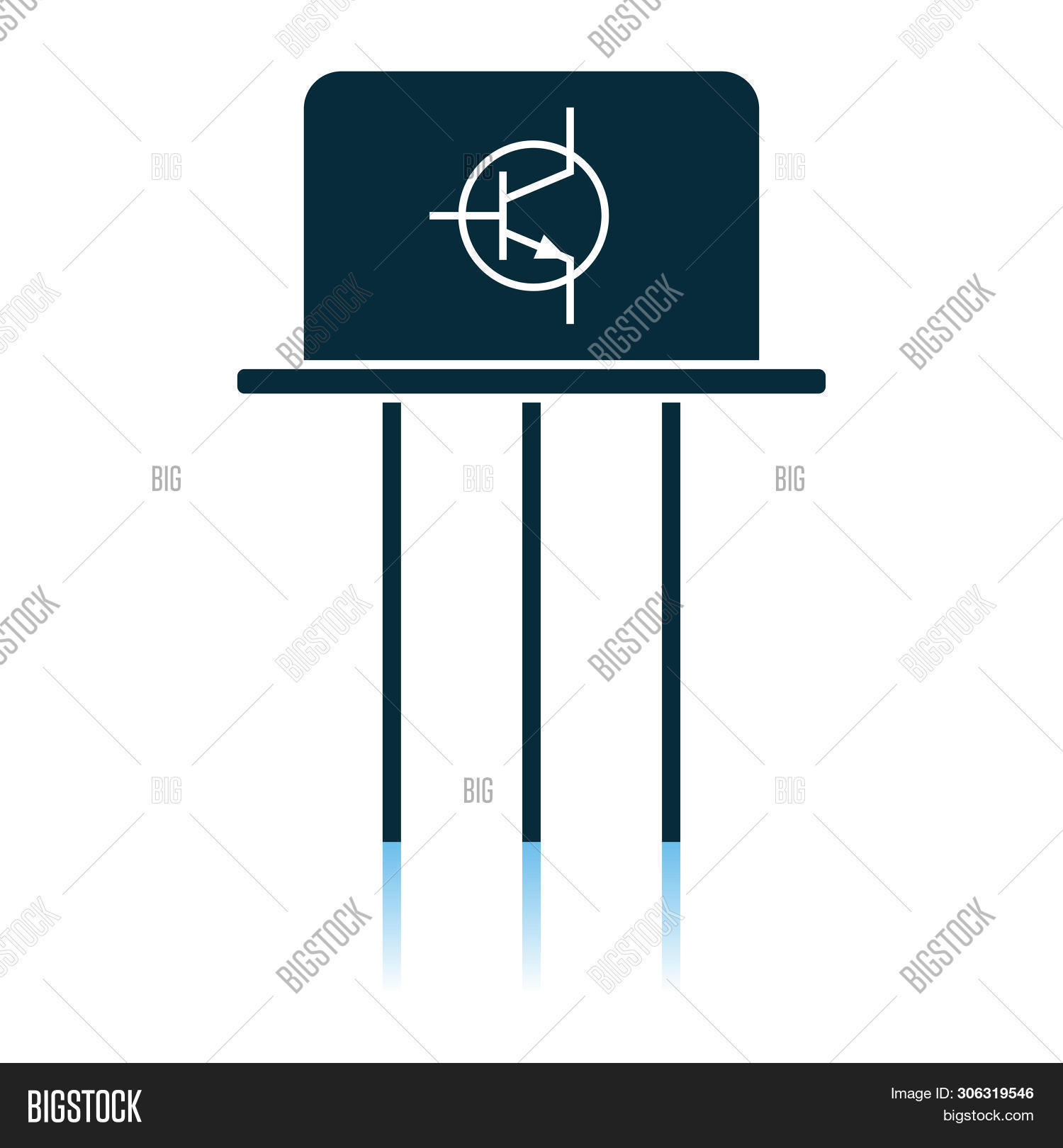 Transistor Icon. Vector & Photo (Free Trial) | Bigstock