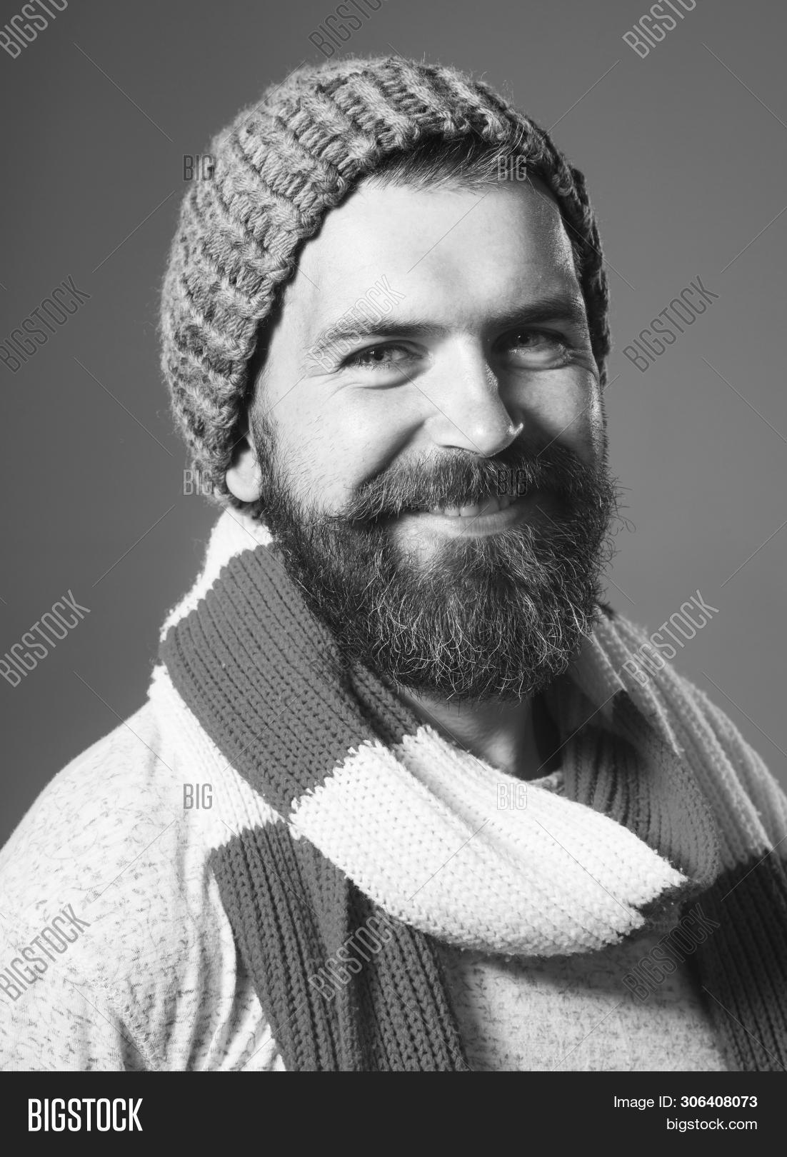 Smiling Bearded Man Image & Photo (Free Trial) | Bigstock