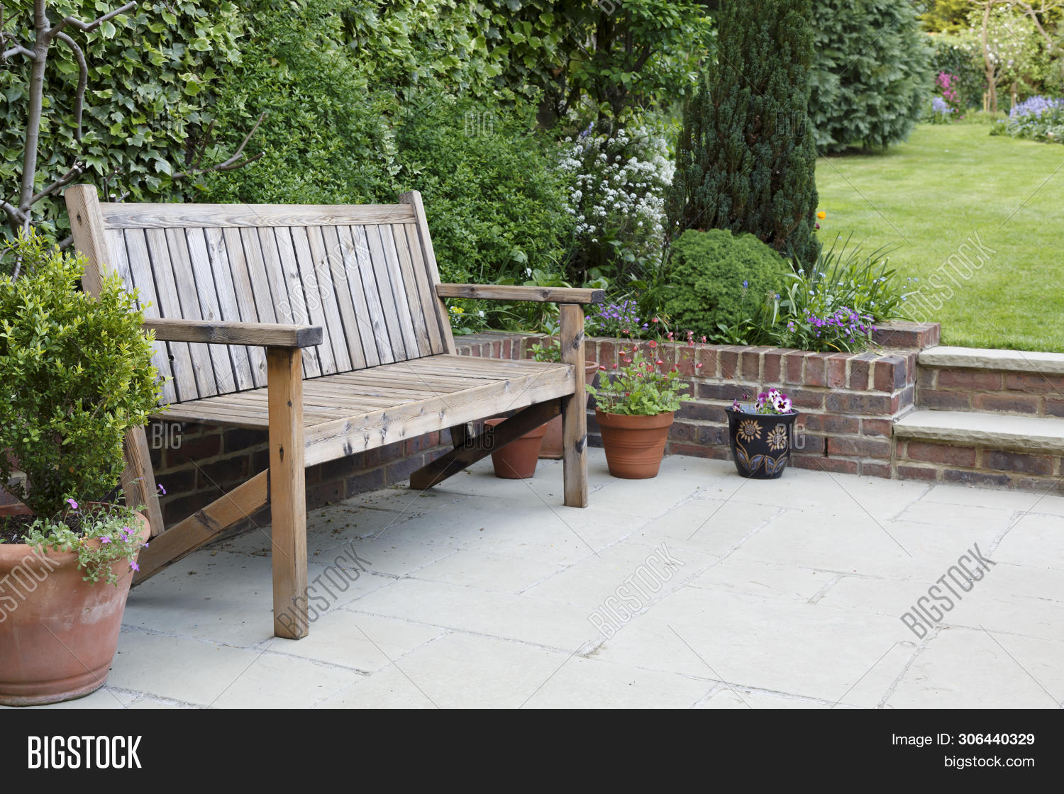 British Back Garden Image & Photo (Free Trial) | Bigstock