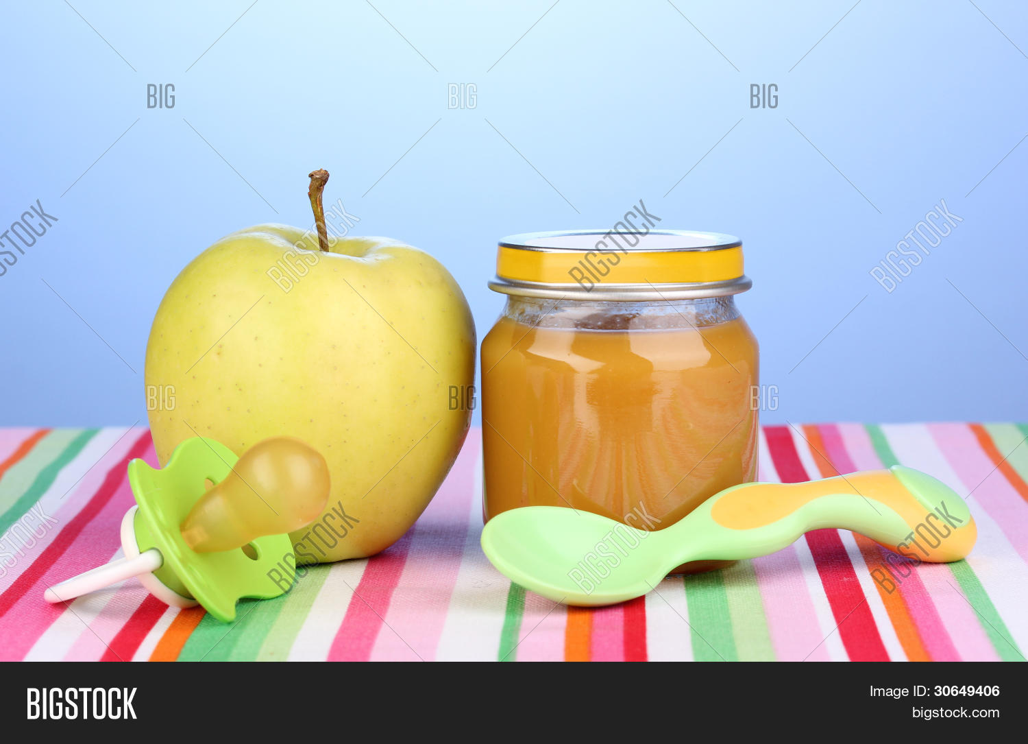 Jar Baby Puree Spoon Image & Photo (Free Trial) | Bigstock