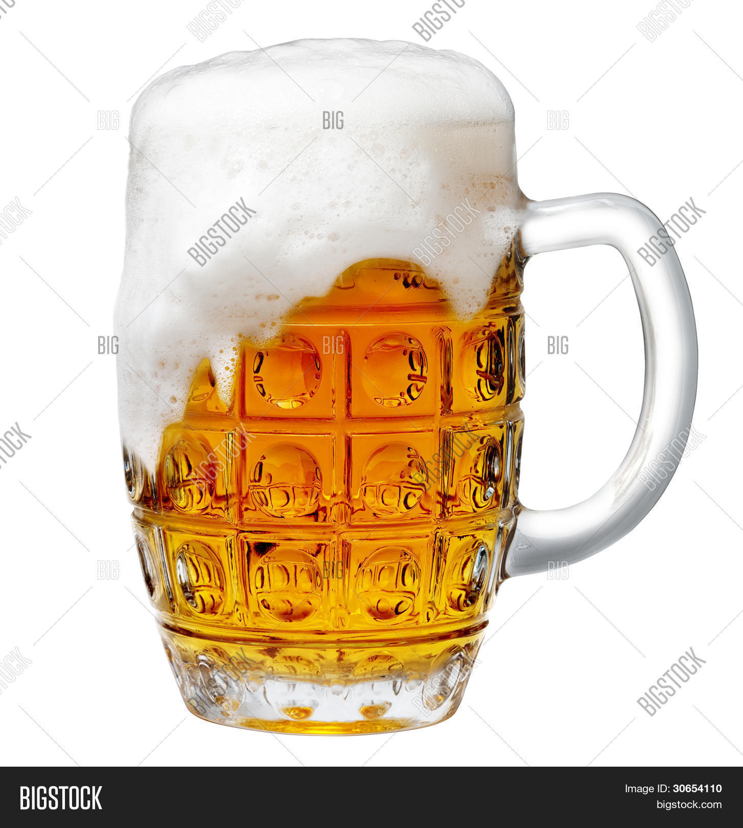 Goblet Light Beer Foam Image & Photo (Free Trial) | Bigstock
