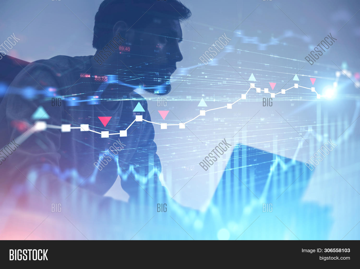 Serious Young Trader Image & Photo (Free Trial) | Bigstock
