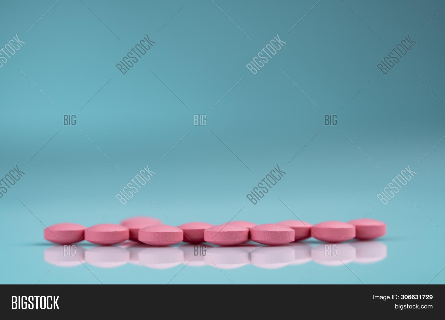 Round Pink Tablets Image & Photo (Free Trial) | Bigstock
