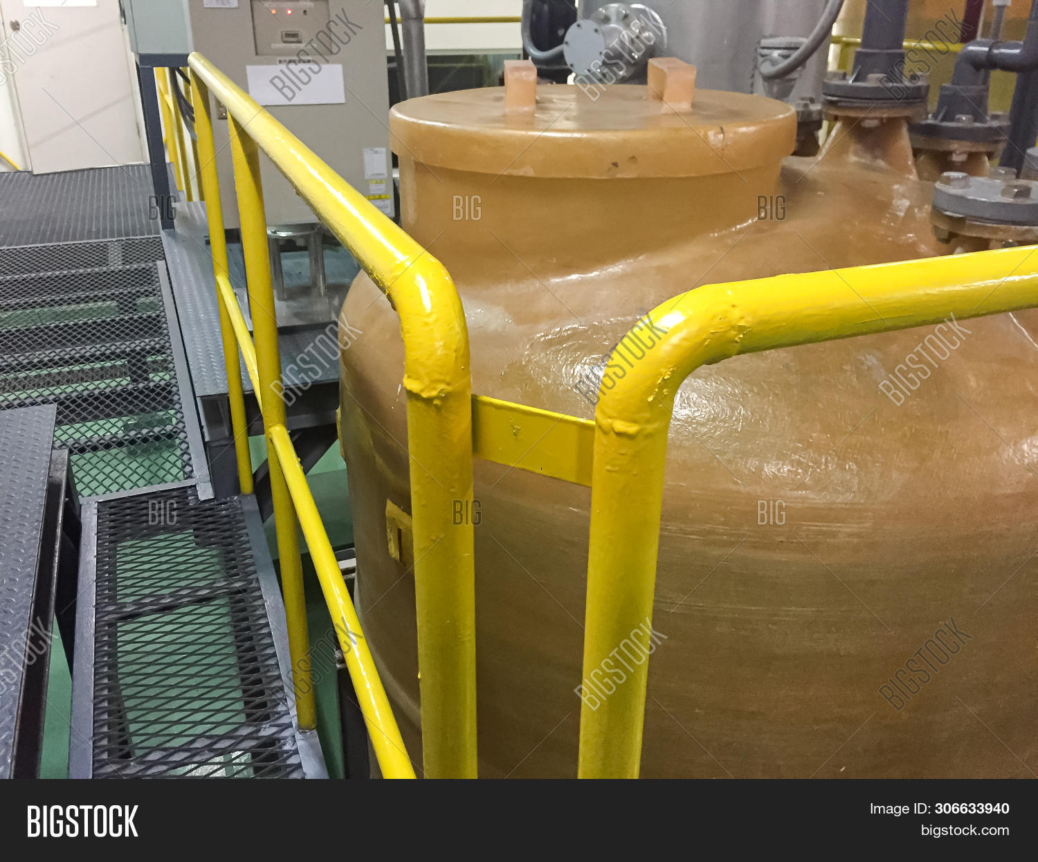 Railing Chemical Tank Image & Photo (Free Trial) | Bigstock