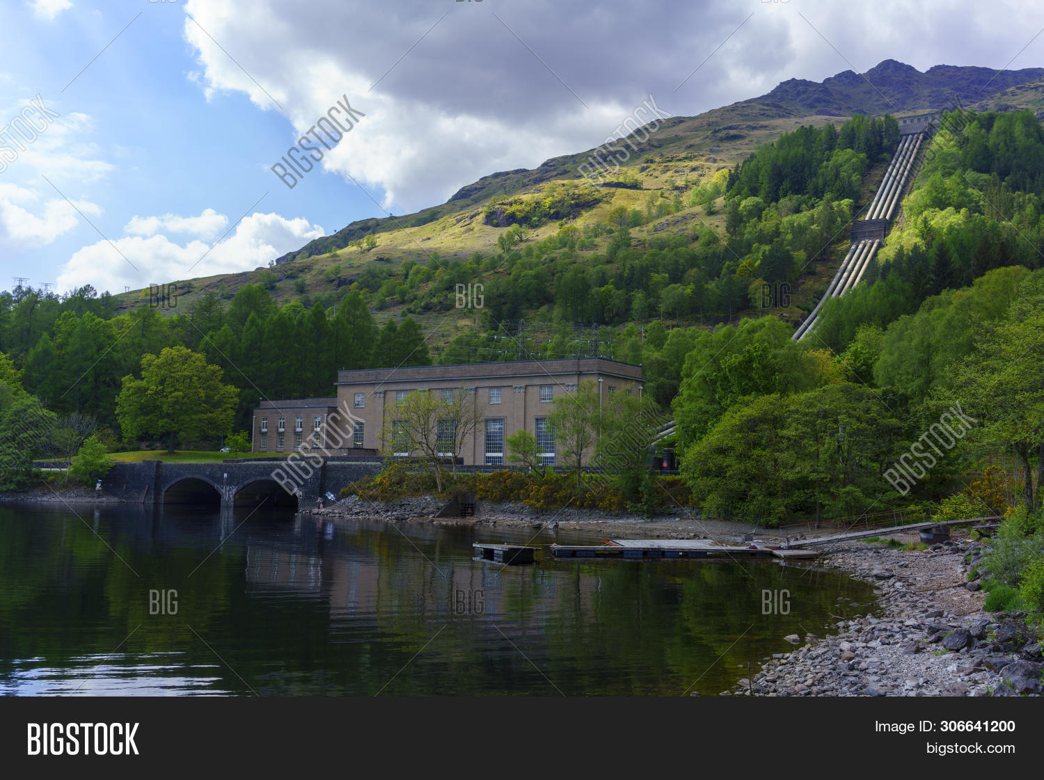 Sloy Hydro-electric Image & Photo (Free Trial) | Bigstock