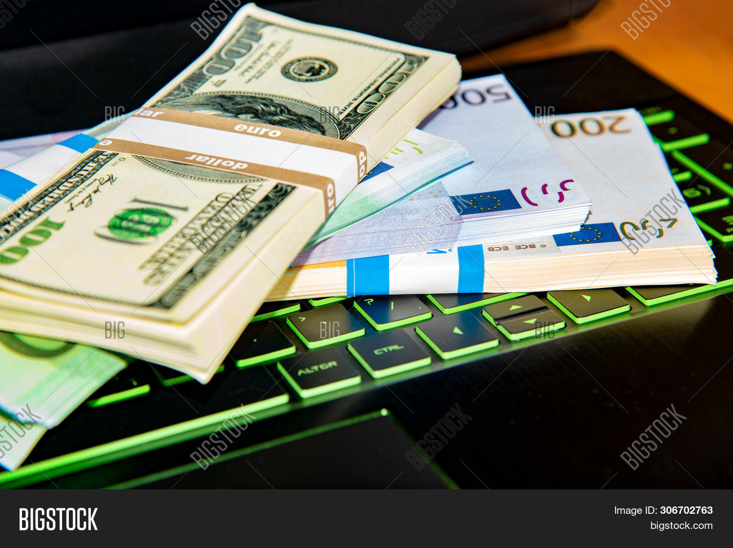 Money On Laptop, Image & Photo (Free Trial) | Bigstock