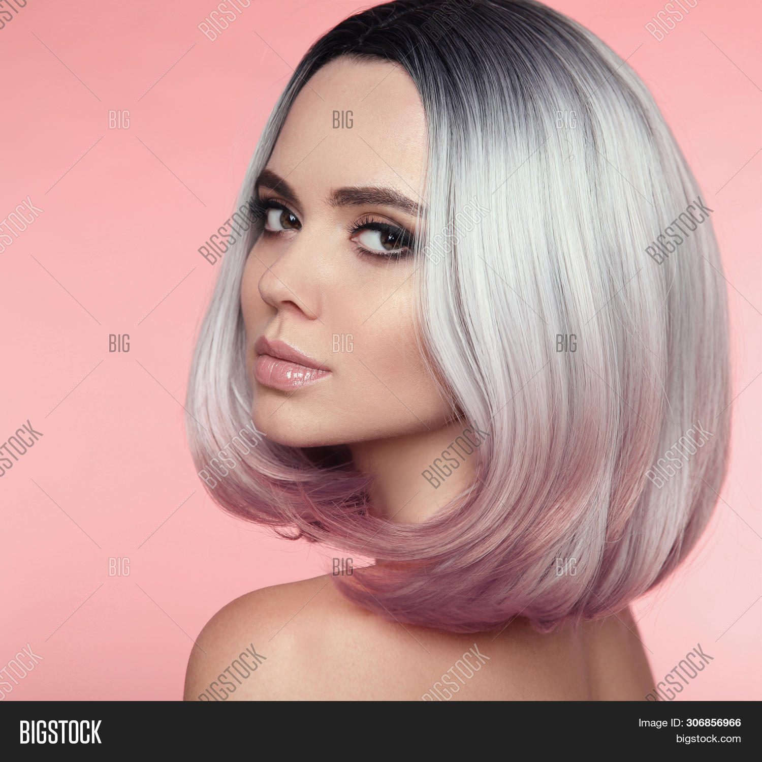 Girl Portrait Ombre Image & Photo (Free Trial) | Bigstock