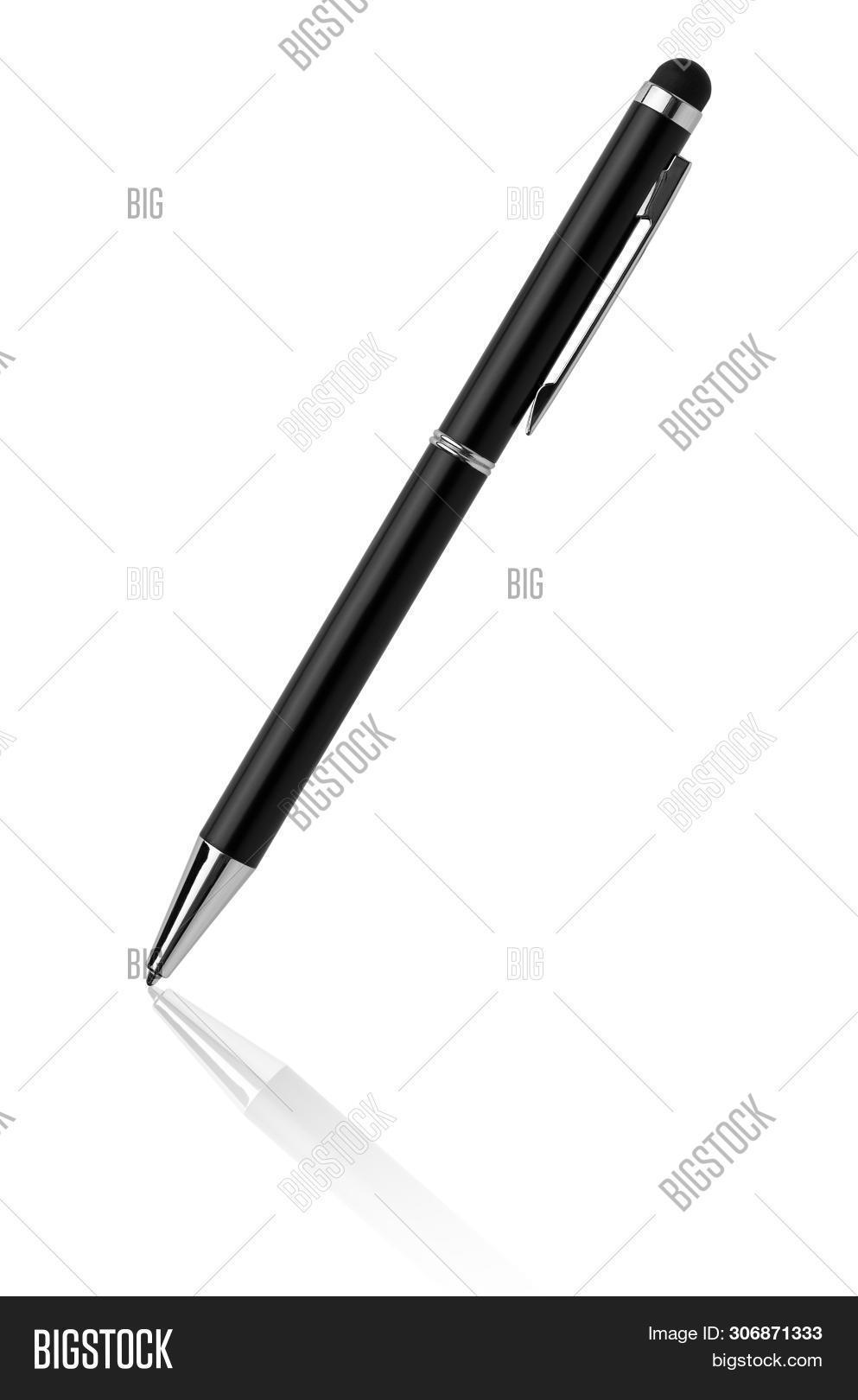 Ballpoint Pen On White Image & Photo (Free Trial) | Bigstock