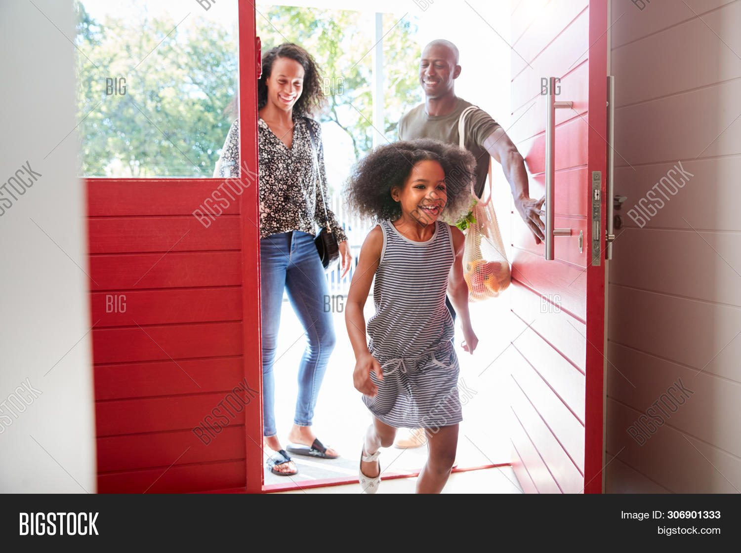 Family Returning Home Image & Photo (Free Trial) | Bigstock