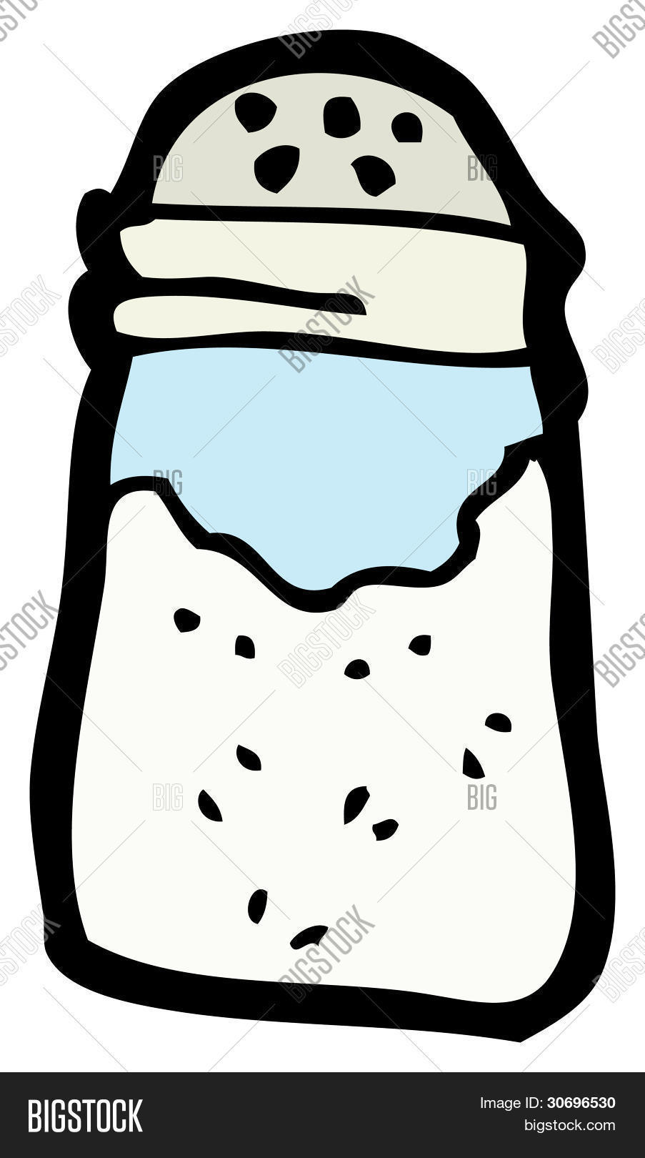Salt Shaker Cartoon Image & Photo (Free Trial) | Bigstock