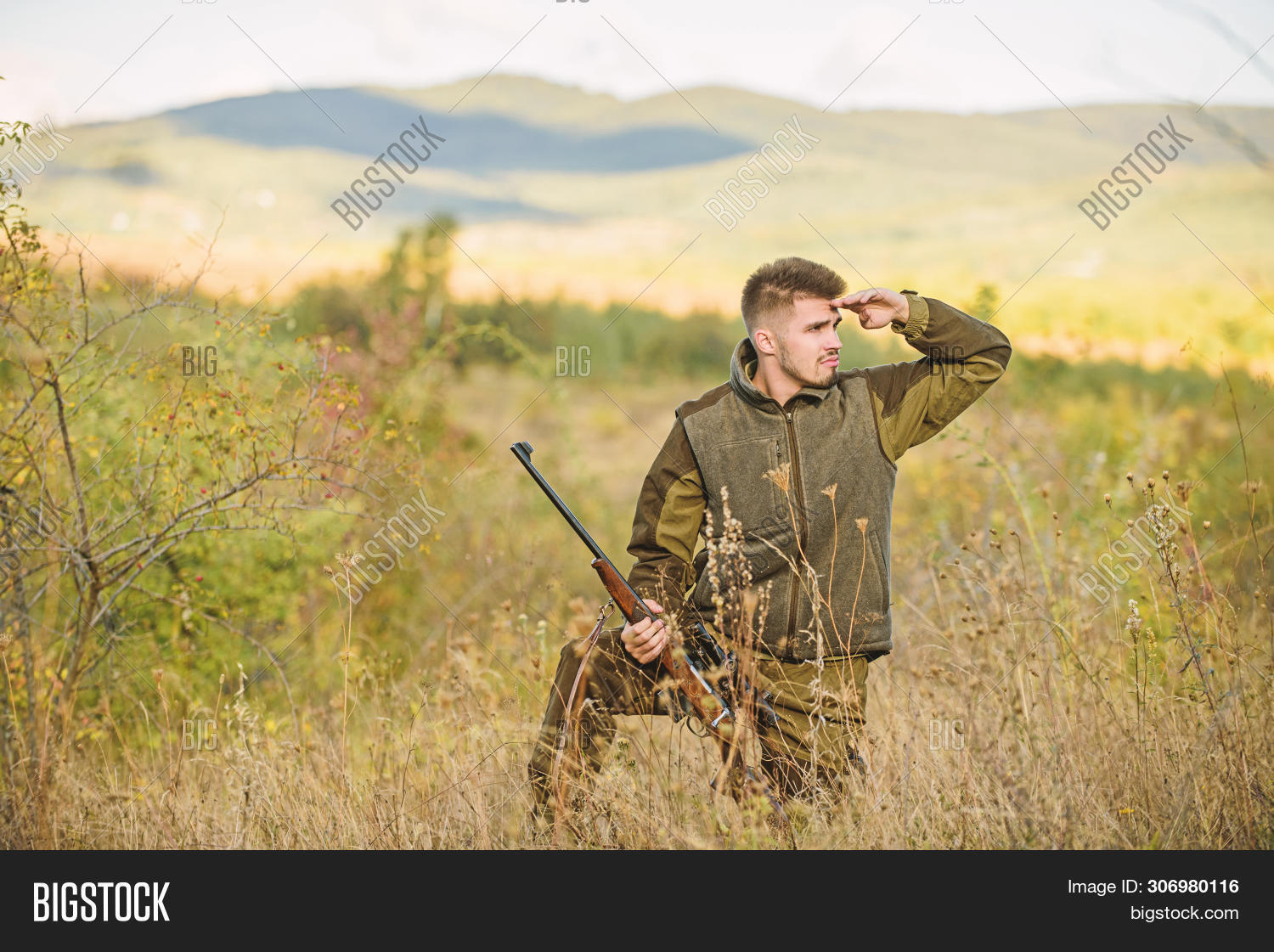 Bearded Hunter Spend Image & Photo (Free Trial) | Bigstock