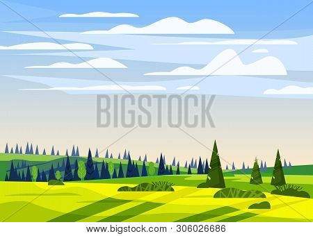 Valley Farmland Cartoon Images, Illustrations & Vectors (Free) - Bigstock