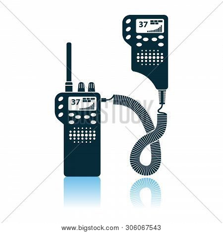 Police Radio Icon. Vector & Photo (Free Trial) | Bigstock