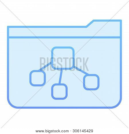 File Tree Folder Flat Vector & Photo (Free Trial) | Bigstock