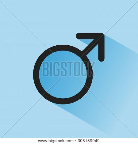 Male Symbol Shade On Vector & Photo (Free Trial) | Bigstock