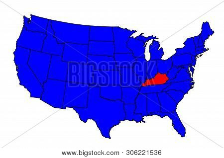 Kentucky State Vector & Photo (Free Trial) | Bigstock