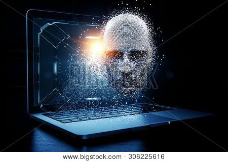 Digital Head, Image & Photo (Free Trial) | Bigstock