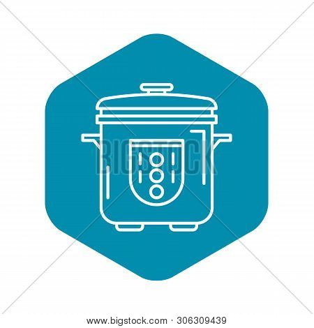 Automatic Cooker Icon Vector & Photo (Free Trial) | Bigstock