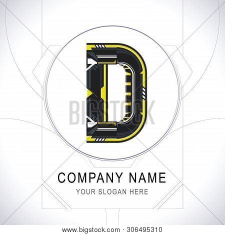 Letter D Gamer Vector & Photo (Free Trial) | Bigstock