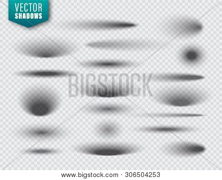 Vector Shadows Set On Vector & Photo (Free Trial) | Bigstock