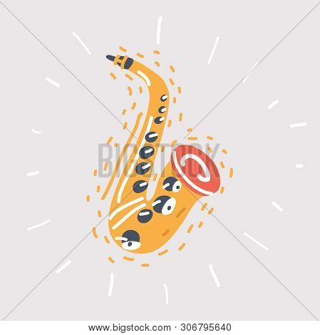 Cartoon Jazz Instruments