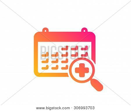 Medical Calendar Icon Vector & Photo (Free Trial) | Bigstock