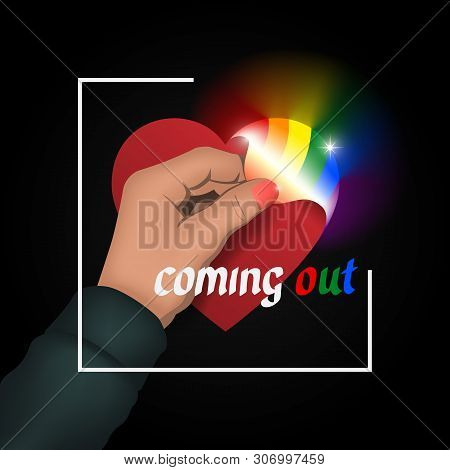 Concept Coming Out Vector & Photo (Free Trial) | Bigstock