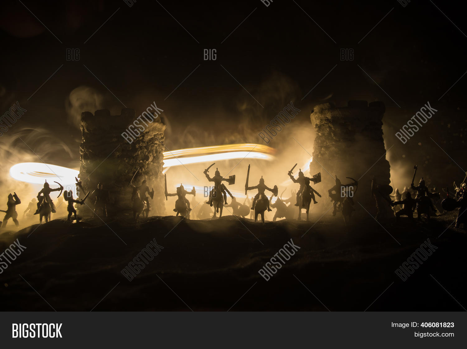 Medieval Battle Scene Image & Photo (Free Trial) | Bigstock