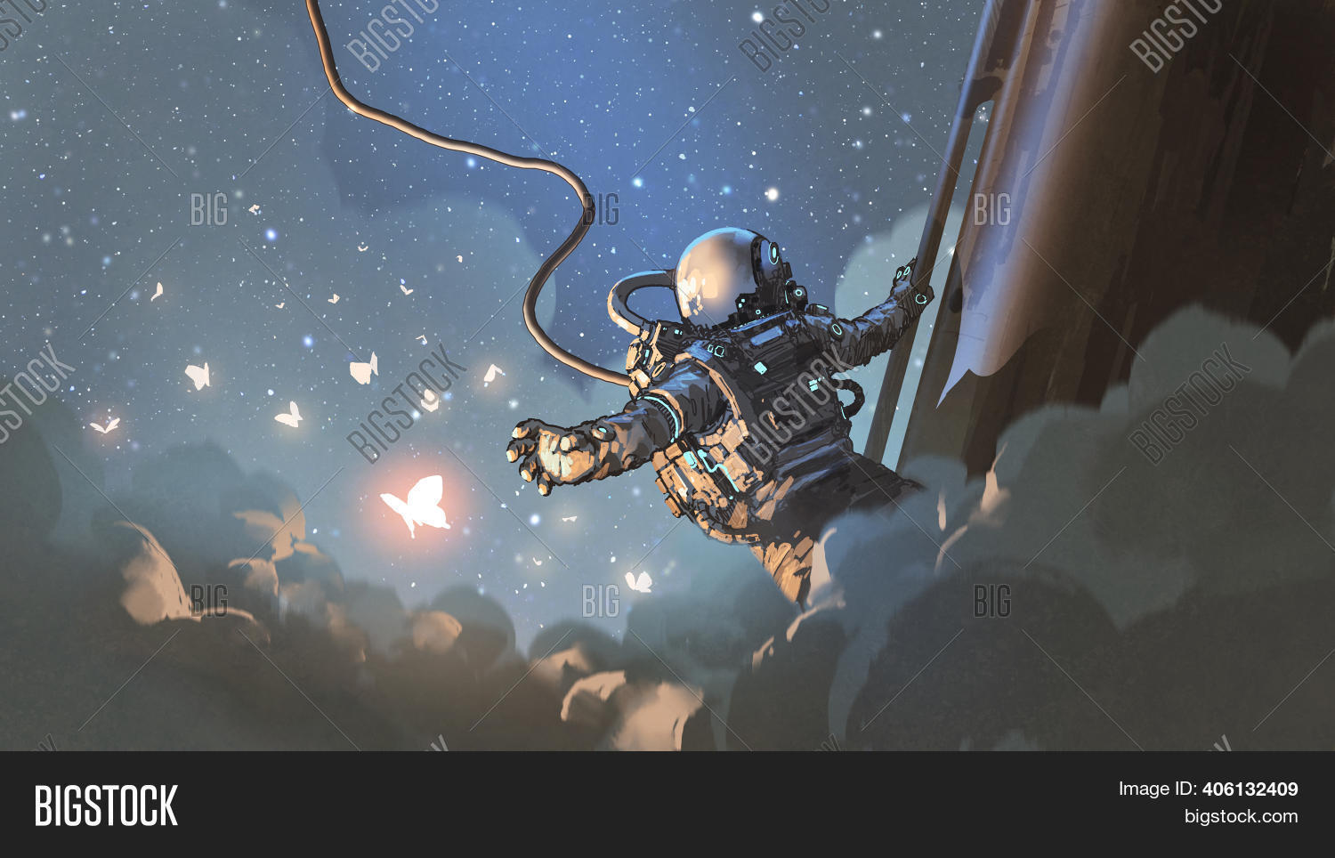 Astronaut Reaching Out Image & Photo (Free Trial) | Bigstock