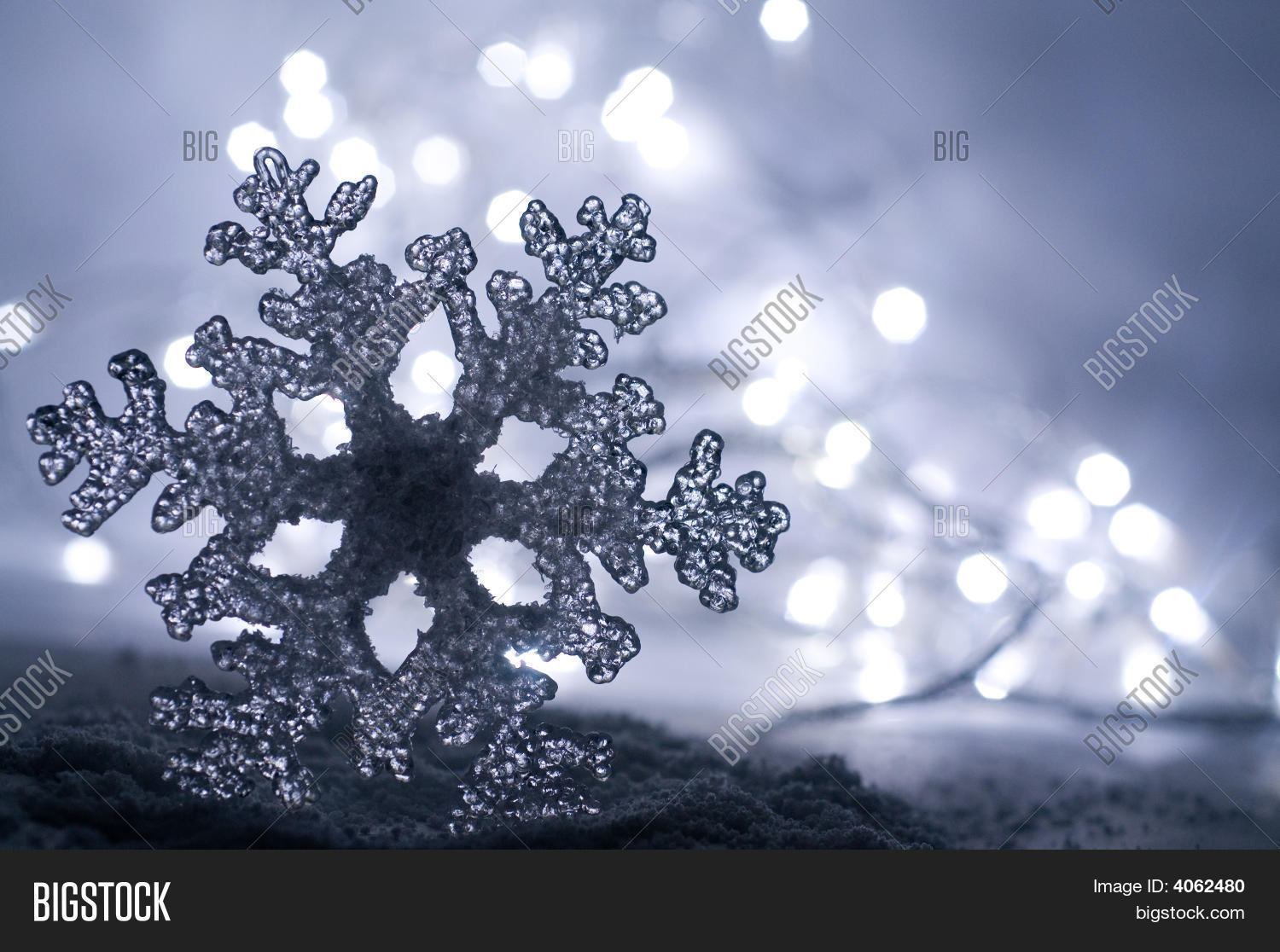 Icy Winter Snowflake Image & Photo (Free Trial) | Bigstock