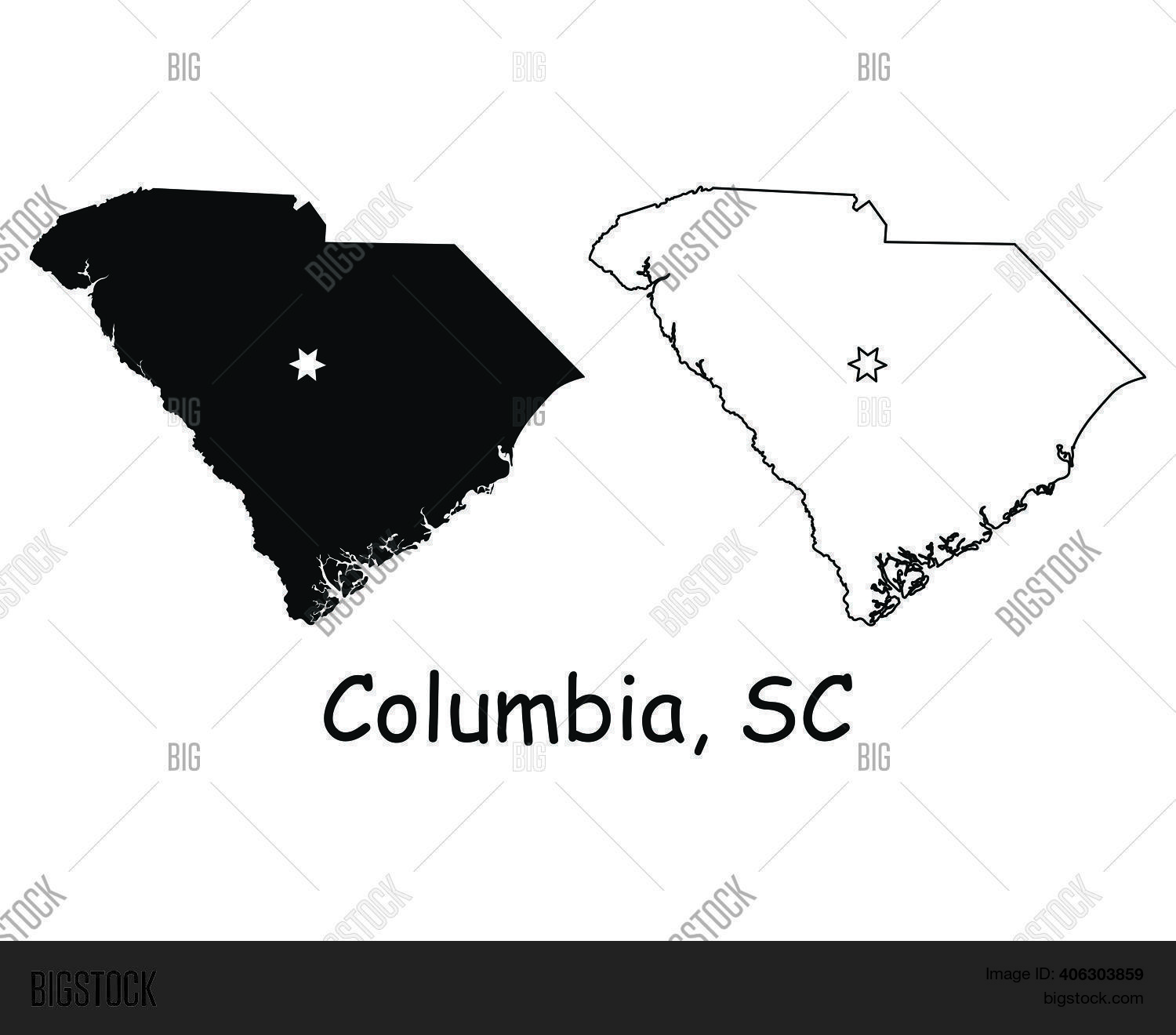 South Carolina Sc Vector & Photo (Free Trial) | Bigstock