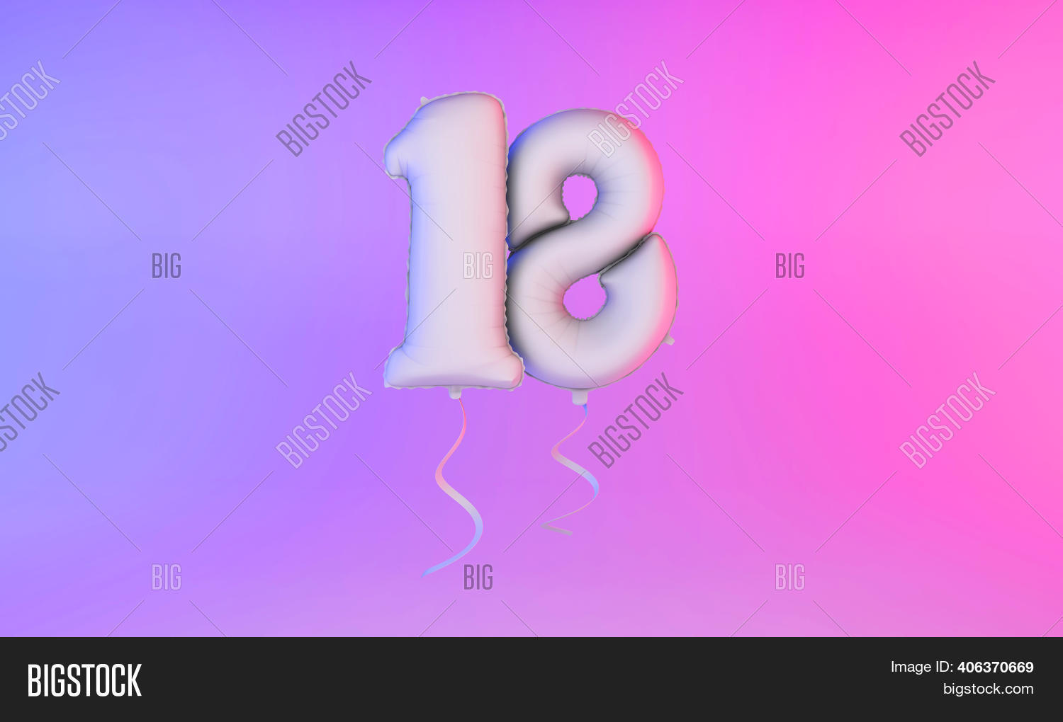 White Number 18 Image & Photo (Free Trial) | Bigstock