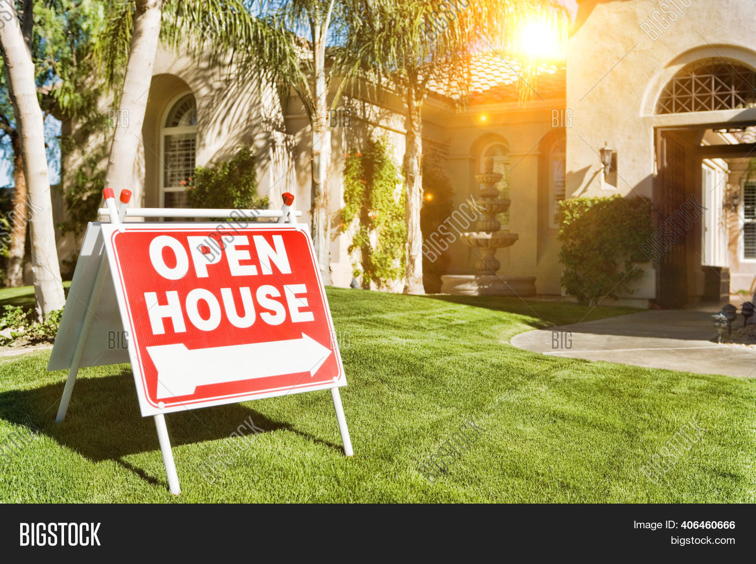 Open House Sign Front Image & Photo (Free Trial) | Bigstock