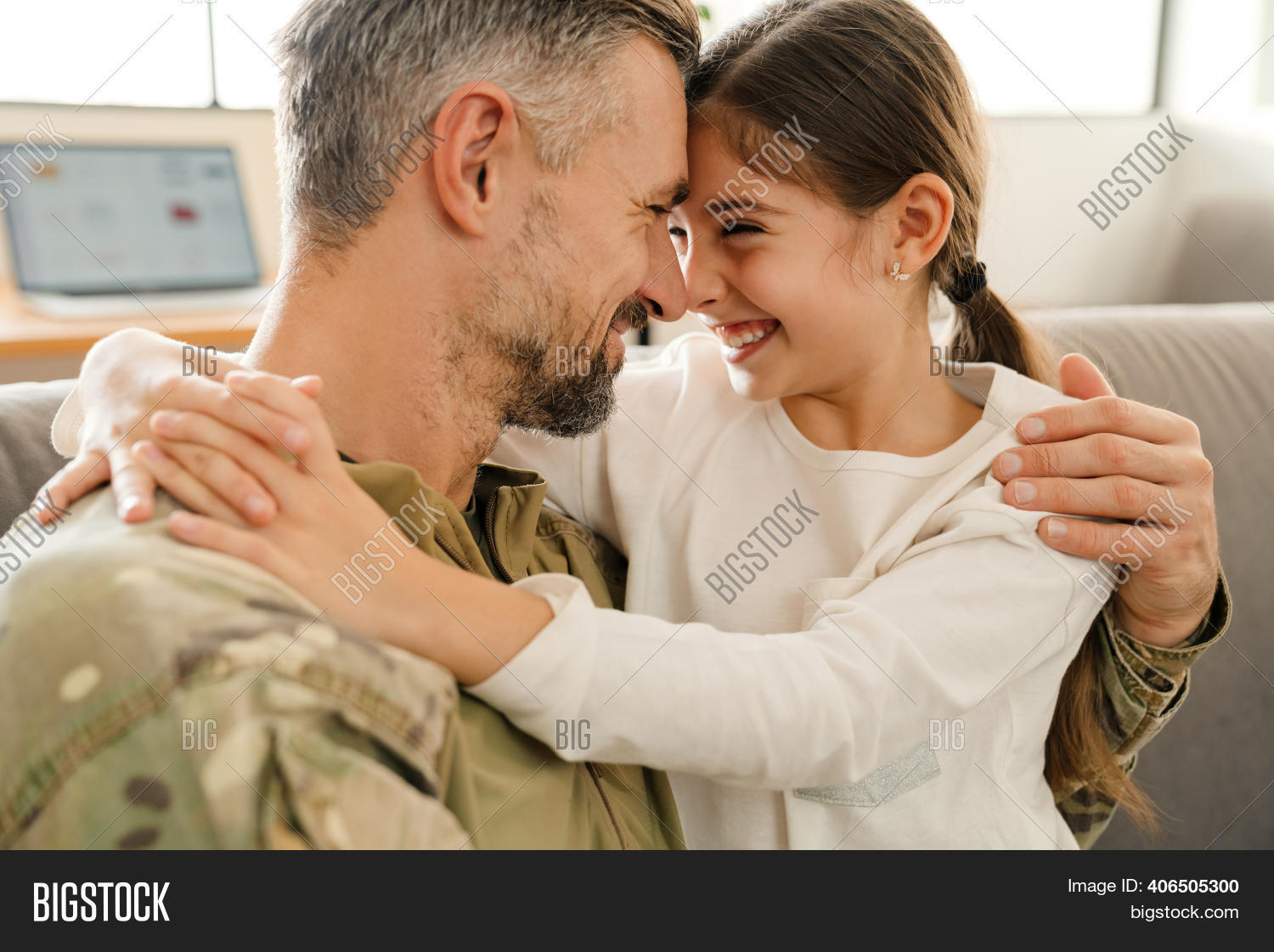 Happy Military Father Image & Photo (Free Trial) | Bigstock