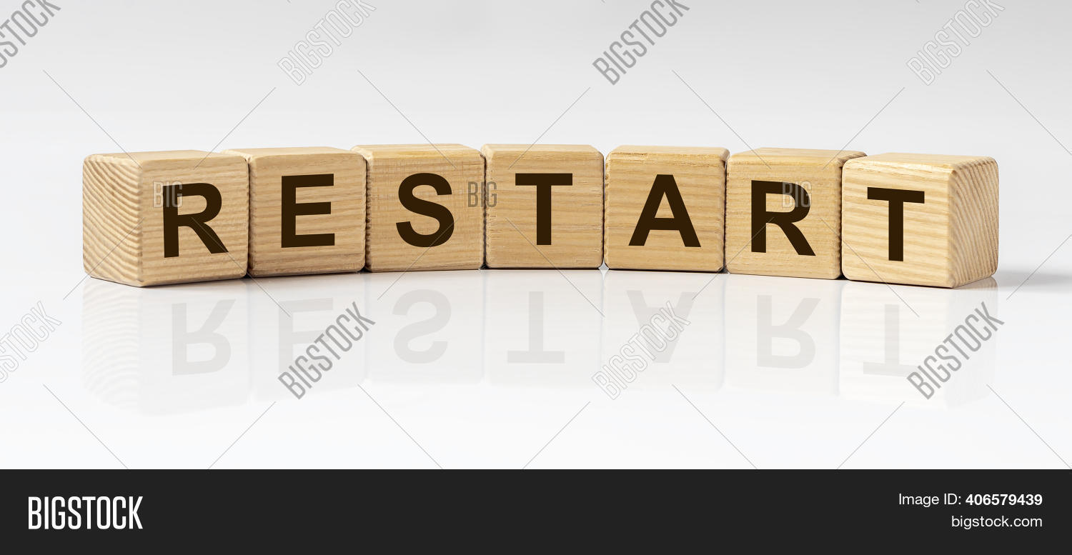 Restart Word, Image & Photo (Free Trial) | Bigstock