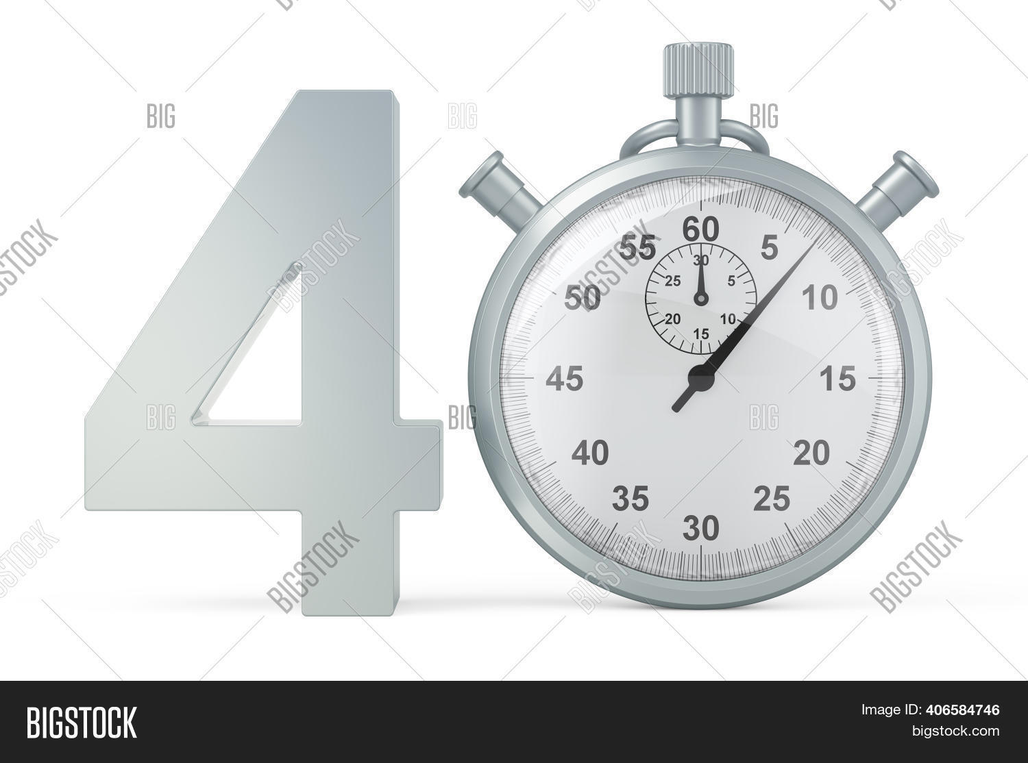 40 Number Stopwatch. Image & Photo (Free Trial) | Bigstock